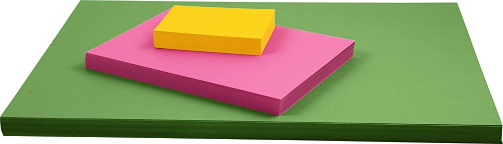 Karton - A2 - 180 G - Græsgrøn - 100 Ark | Se tilbud og køb på Gucca.dk