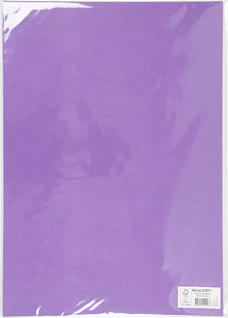 Karton - A2 - 180 G - Lilla - 10 Ark | Se tilbud og køb på Gucca.dk