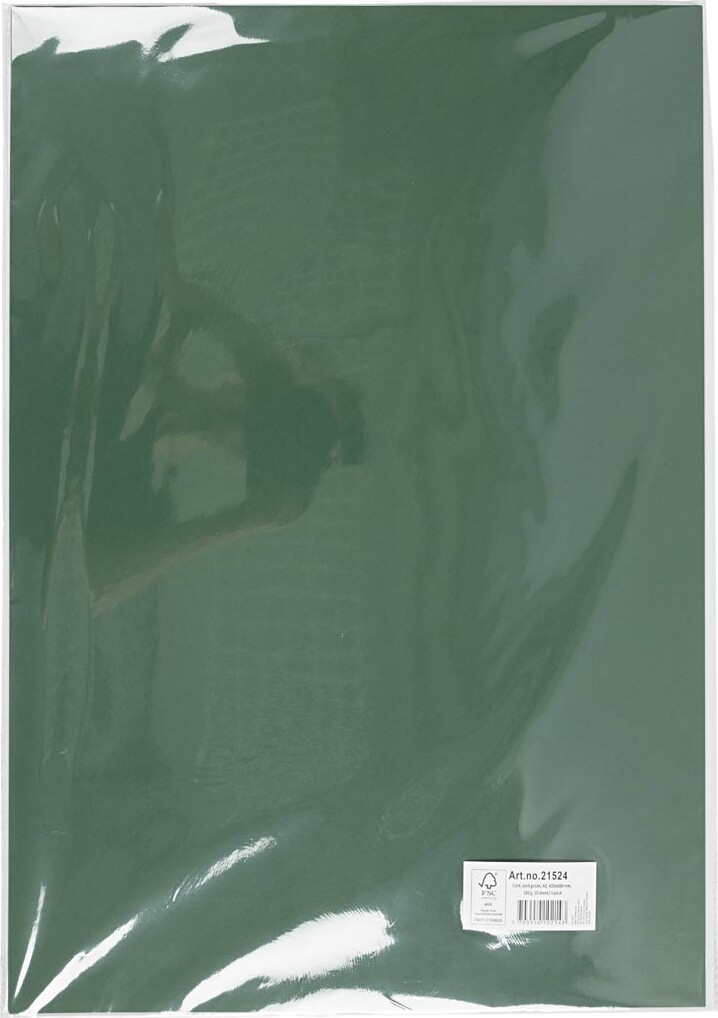 Karton - A2 - 180 G - Mørk Grøn - 10 Ark | Se tilbud og køb på Gucca.dk