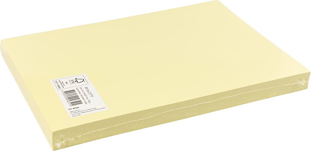 Køb Karton - A4 - 210x297 Mm - 180 G - Lys Gul - 100 Stk fra Paper ...