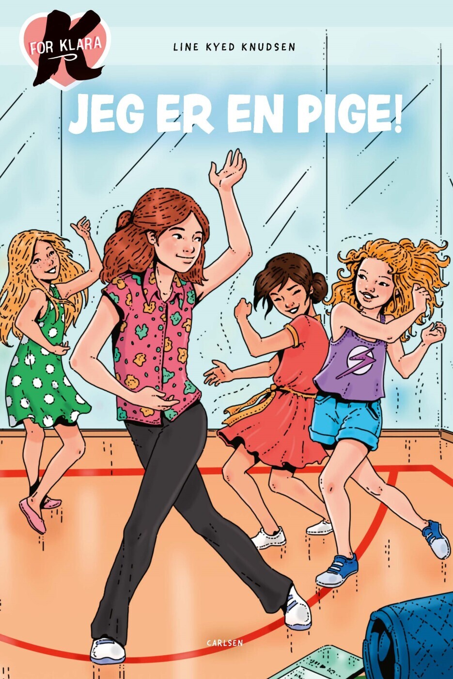 K For Klara 25 - Jeg Er En Pige! af Line Kyed Knudsen - Indbundet Bog - Gucca.dk