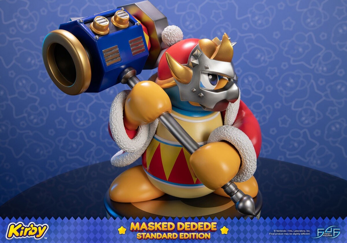 Kirby - Masked Dedede - Resin Statue | Se tilbud og køb på Gucca.dk