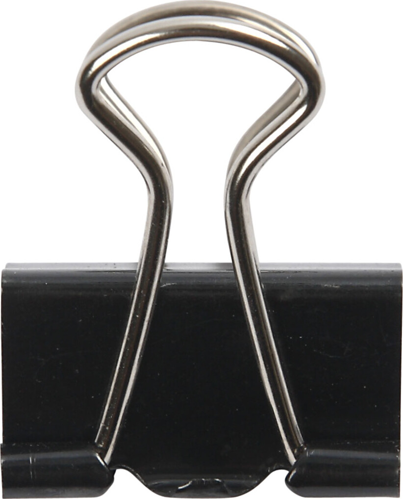Køb Klemmer - B 19 Mm - Sort - 40 Stk fra Creativ Company - Gucca.dk