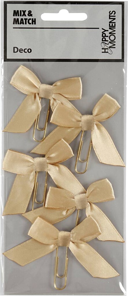 Klips - Str. 40x70 Mm - Guld - 5 Stk | Se tilbud og køb på Gucca.dk