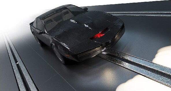 Køb Scalextric - Knight Rider Bil - Kitt - C4226 - Gucca.dk