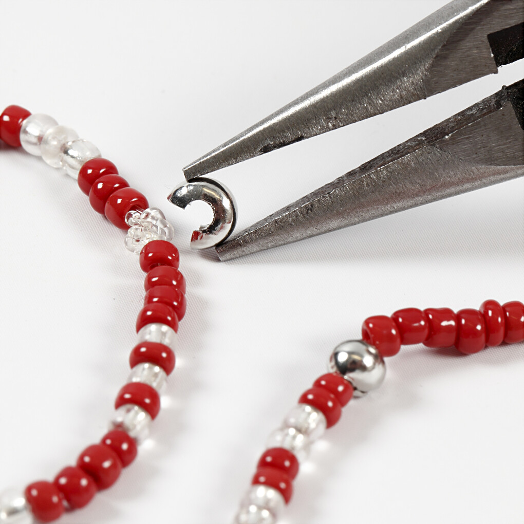 Køb Knudeskjulere Til Elastik - ø 5 Mm - Forsølvet - 50 Stk fra Creativ ...