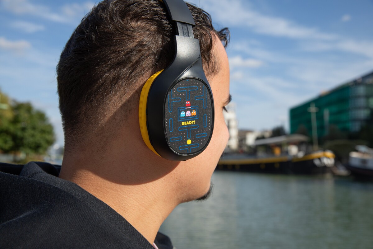 Køb Konix Casque Bluetooth Headset - Pacman fra Konix Interactive ...