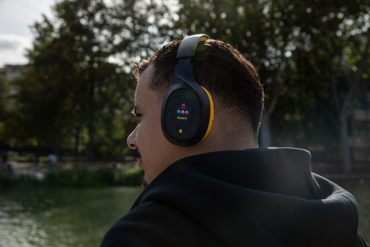 Køb Konix Casque Bluetooth Headset - Pacman fra Konix Interactive ...