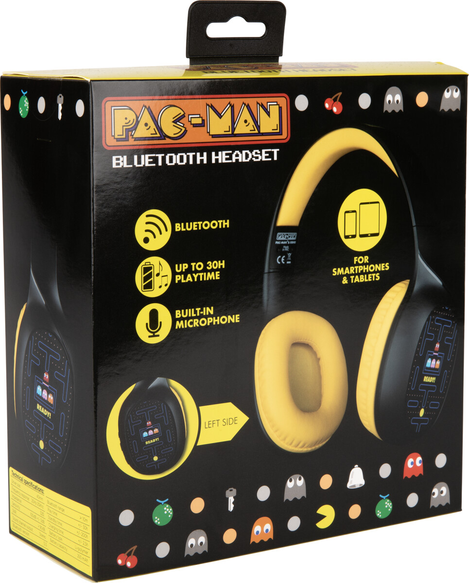 Køb Konix Casque Bluetooth Headset - Pacman fra Konix Interactive ...