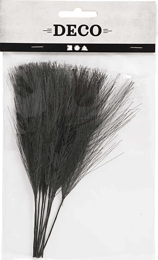 Kunstige Fjer - L 15 Cm - B 8 Cm - Sort - 10 Stk | Se tilbud og køb på ...