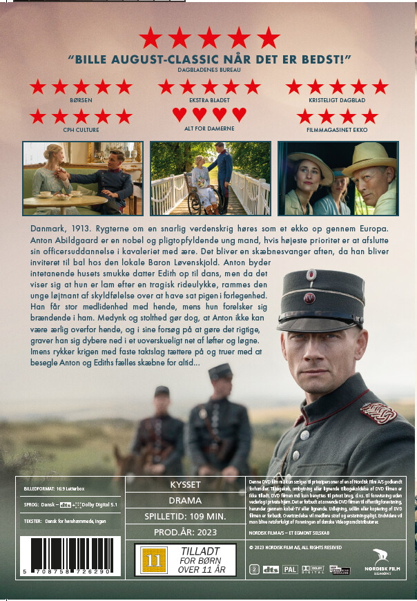 Køb Kysset - Bille August på DVD - film fra 2022 - Gucca.dk