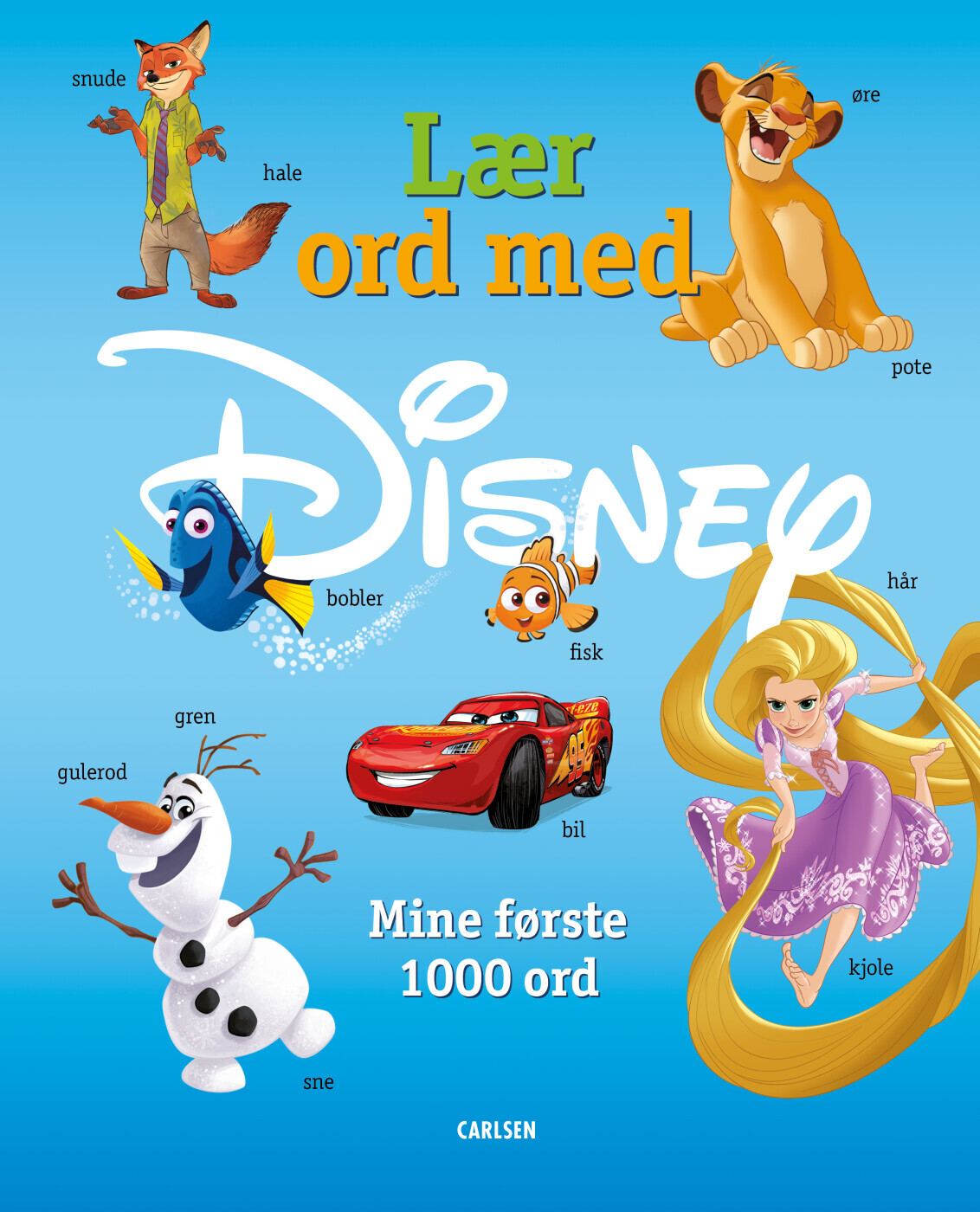 Lær Ord Med Disney - Indbundet Bog - Gucca.dk