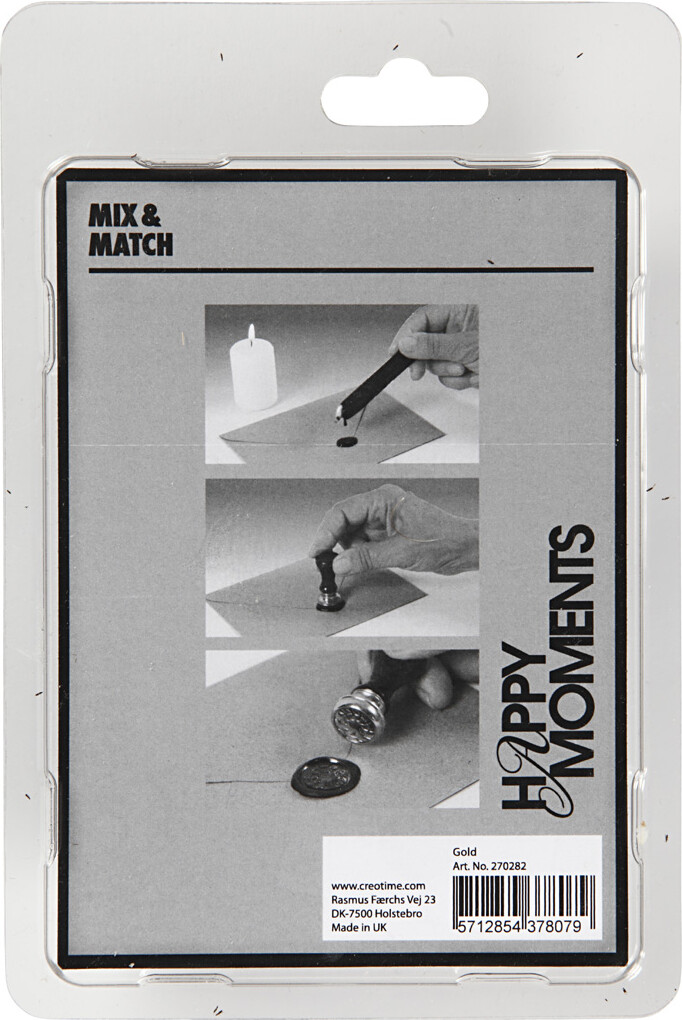 Køb Lak Og Segl - ø 17 Mm - Guld fra Manuscript - Gucca.dk