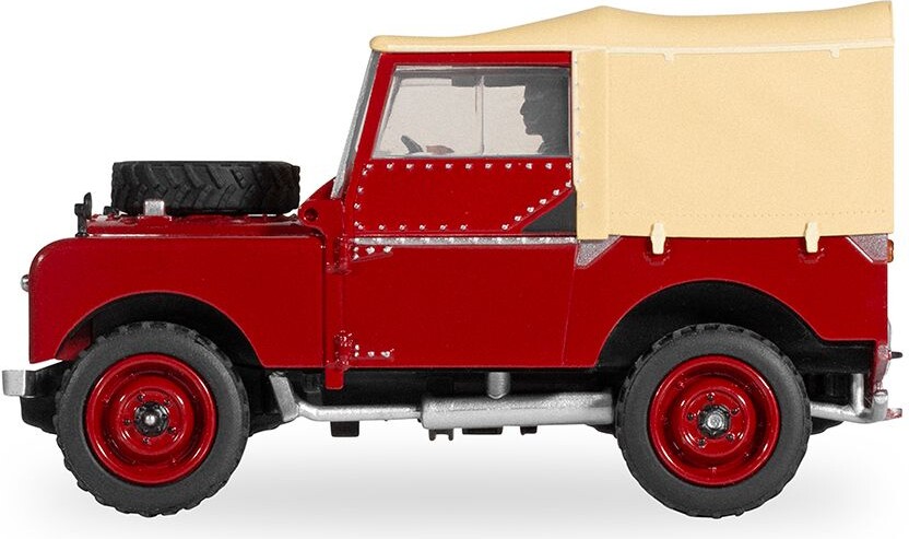 Køb Scalextric - Land Rover Series 1 Bil - Poppy Red - 1:35 - C4493 ...
