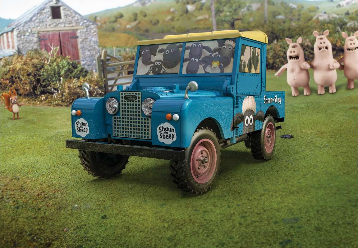Scalextric - Land Rover Series 1 Shaun The Sheep - 1:32 - C4543 | Se ...