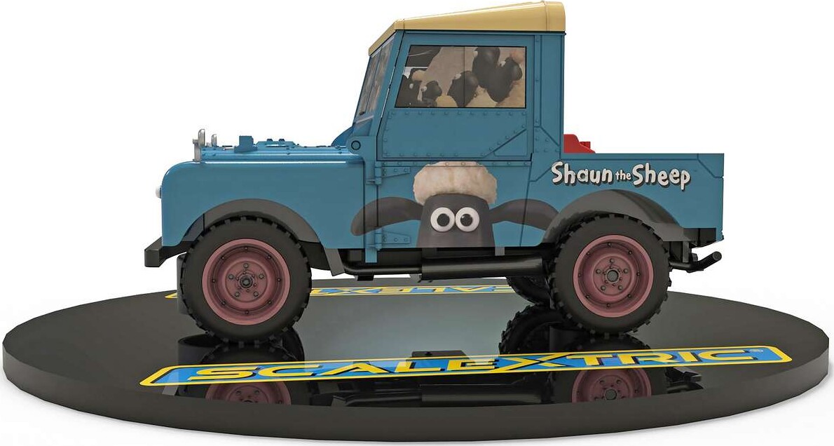 Køb Scalextric - Land Rover Series 1 Shaun The Sheep - 1:32 - C4543 ...
