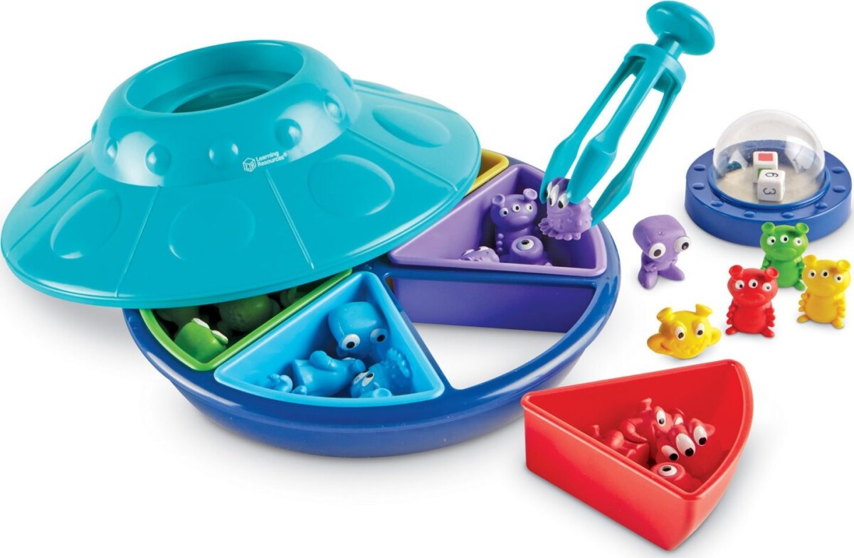 Learning Resources - Lær Om Farver - Sorteringssæt M. Rumvæsner | Se tilbud og køb på Gucca.dk