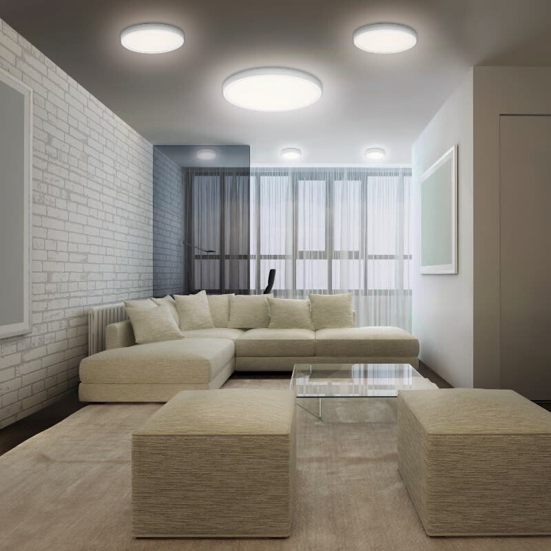 Ledvance - Smart+ Indoor Plafond Lampe - Hvid ø60 Cm - Wi-fi | Se ...