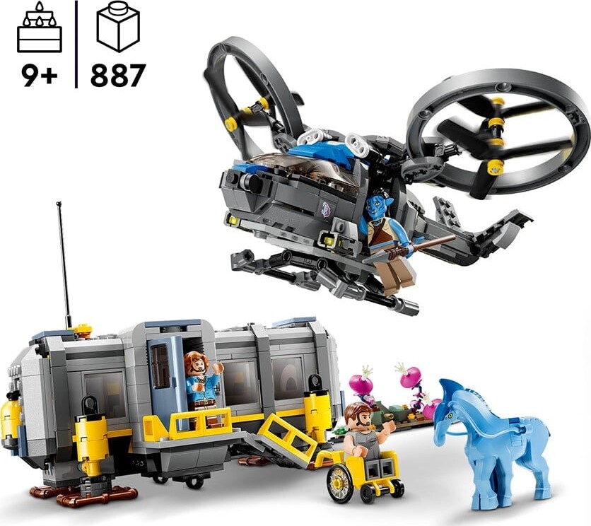 Lego Avatar - Svævende Bjerge: Station 26 Og Rda Samson - 75573 | Se ...