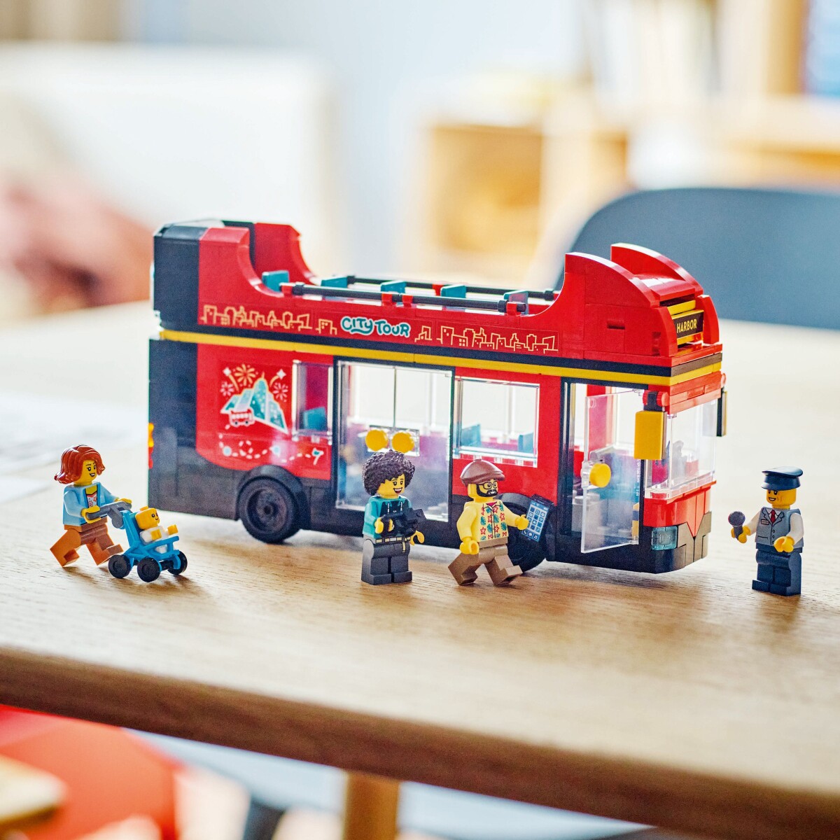 Lego City - Rød Dobbeltdækker Turistbus - 60407 | Se tilbud og køb på ...