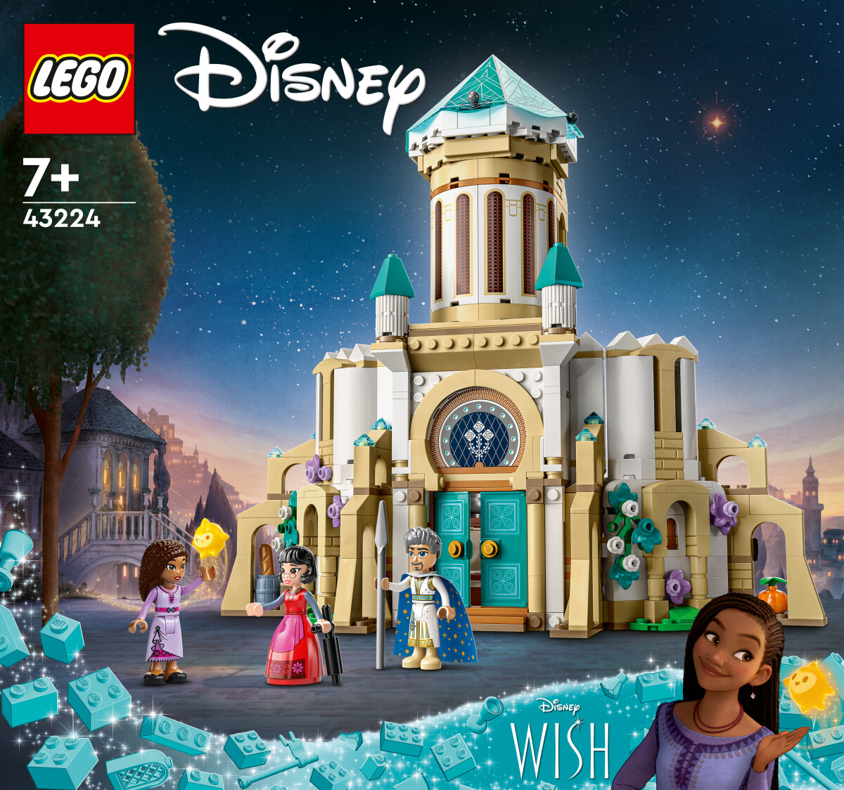 Lego Disney Wish - Kong Magnificos Slot - 43224 | Se tilbud og køb på ...