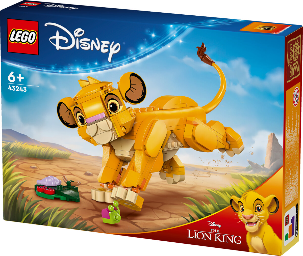 Lego Disney - Simba Som Unge - Løvernes Konge - 43243 | Se tilbud og ...