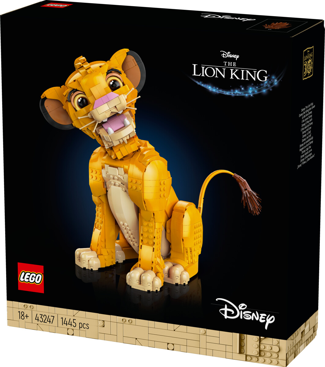 Lego Disney - Ung Simba - Løvernes Konge - 43247 | Se tilbud og køb på ...