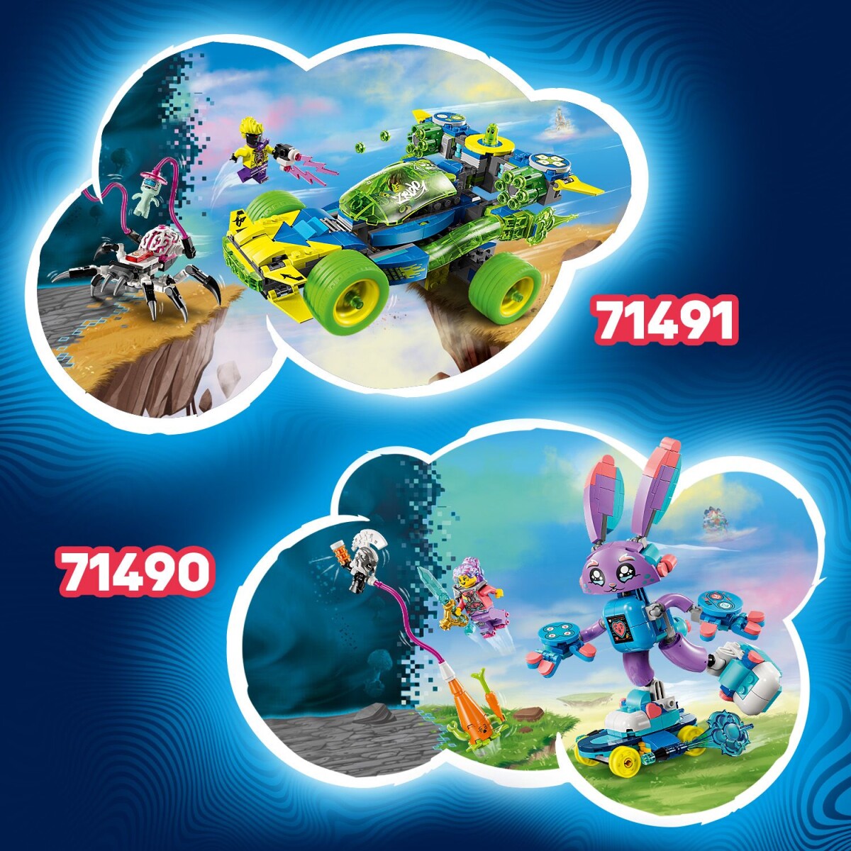 Lego Dreamzzz - Coopers Tiger-mech Og Zeros Hotrod-bil - 71497 | Se ...