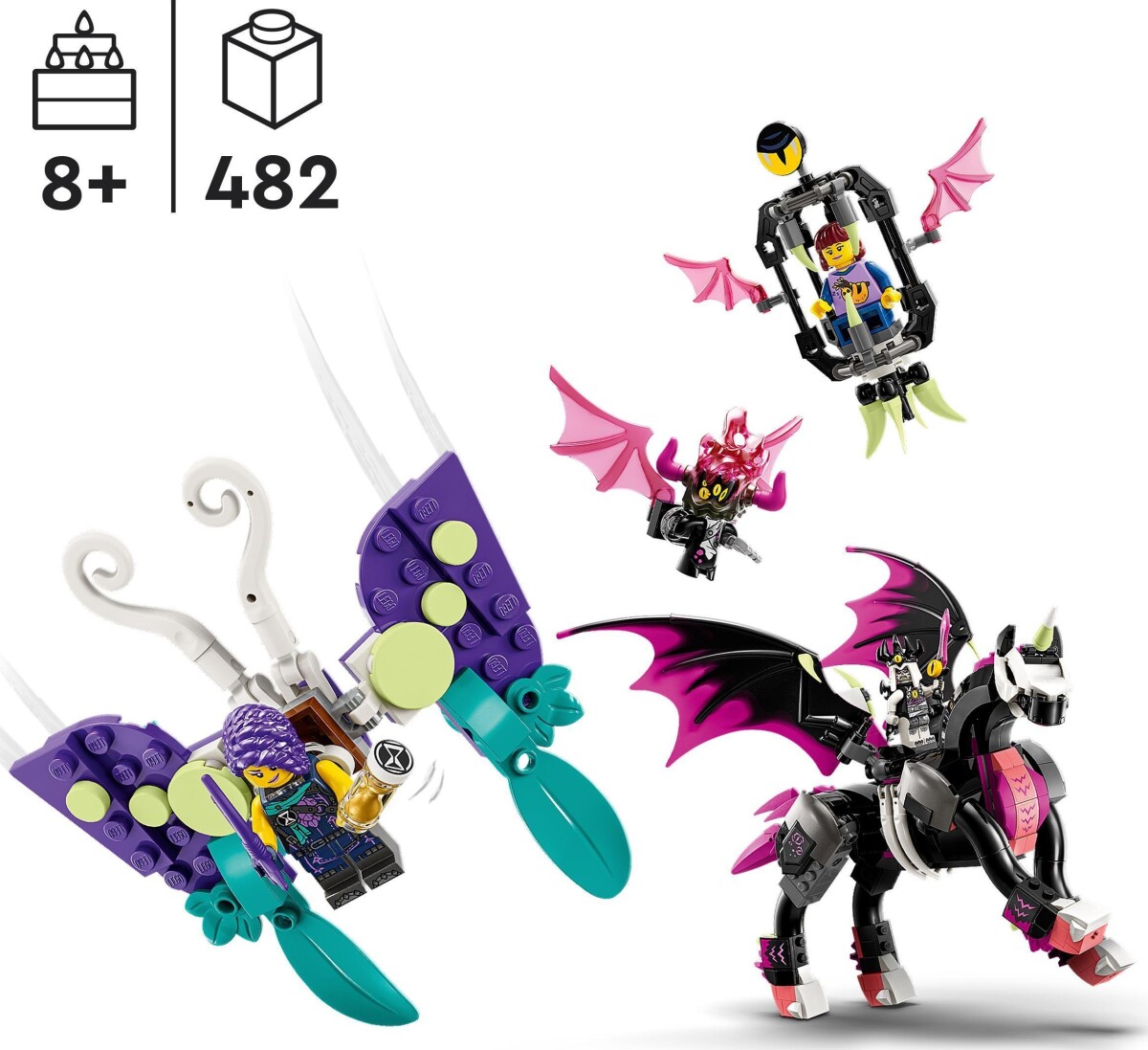 Lego Dreamzzz - Flyvende Pegasus-hest - 71457 | Se tilbud og køb på ...