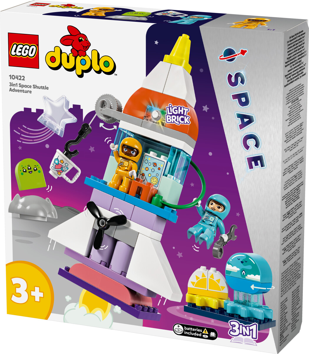 Lego Duplo 3-in-1 - Eventyr Med Rumfærge - 10422 | Se tilbud og køb på ...