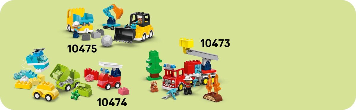 Køb Lego 10477 - Duplo My First - 3-i-1 Kreative Søde Kæledyr - Gucca.dk