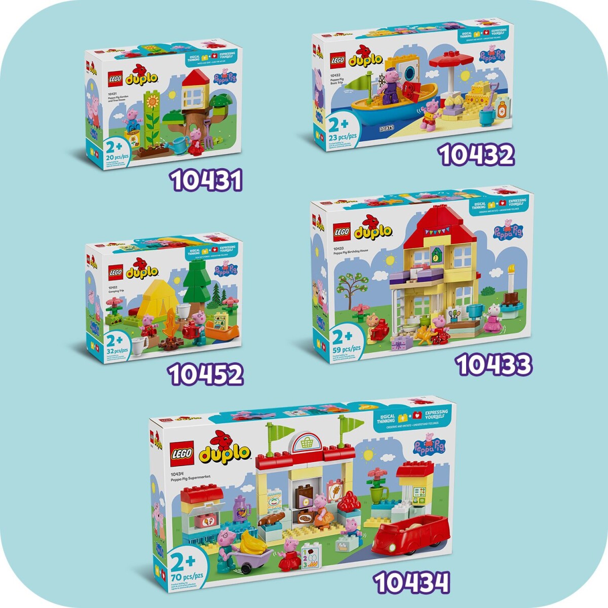 Køb Lego Duplo Gurli Gris - Forlystelsespark - 10453 - Gucca.dk