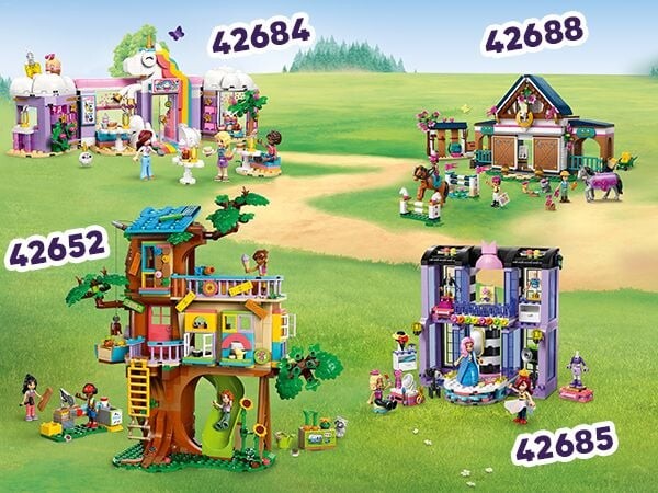 Køb Lego 42689 - Heartlake City Friends Club House - Friends - Gucca.dk