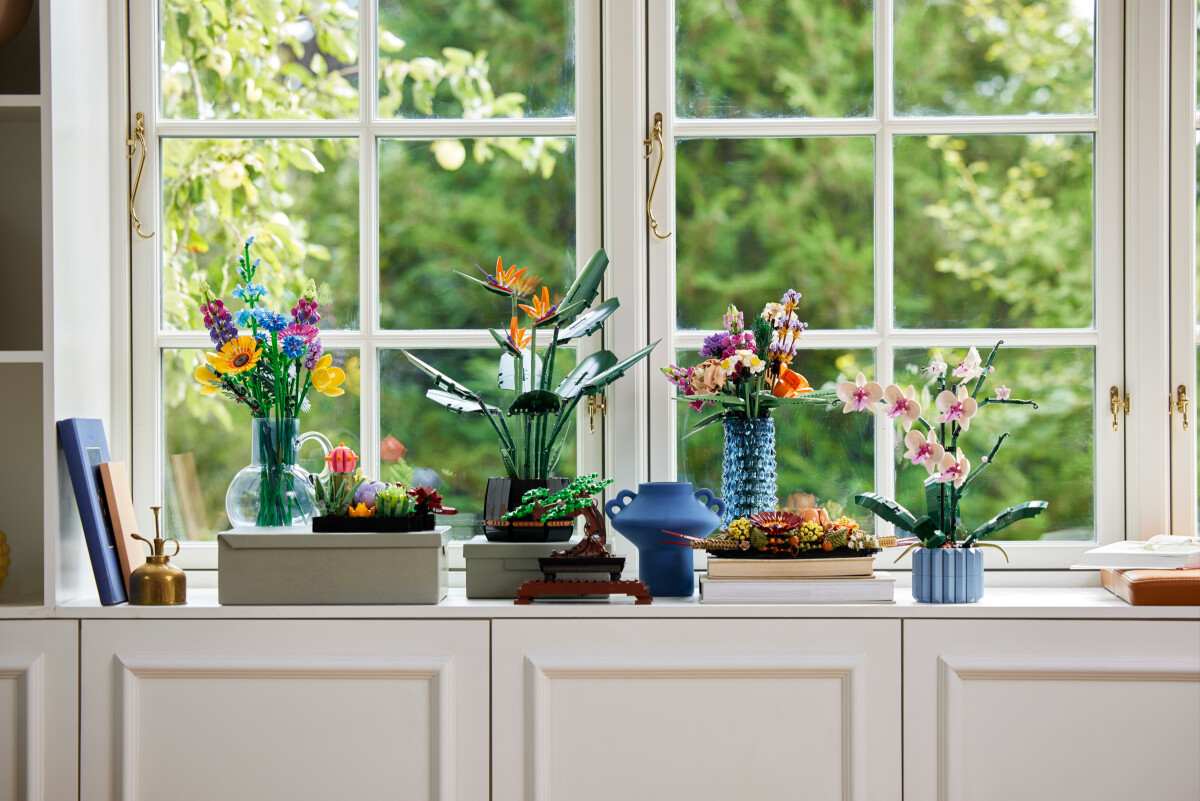 Lego Icons Botanical Collection - Blomster Buket - 10313 | Se tilbud og ...