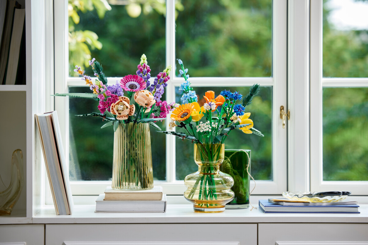 Lego Icons Botanical Collection - Blomster Buket - 10313 | Se tilbud og ...