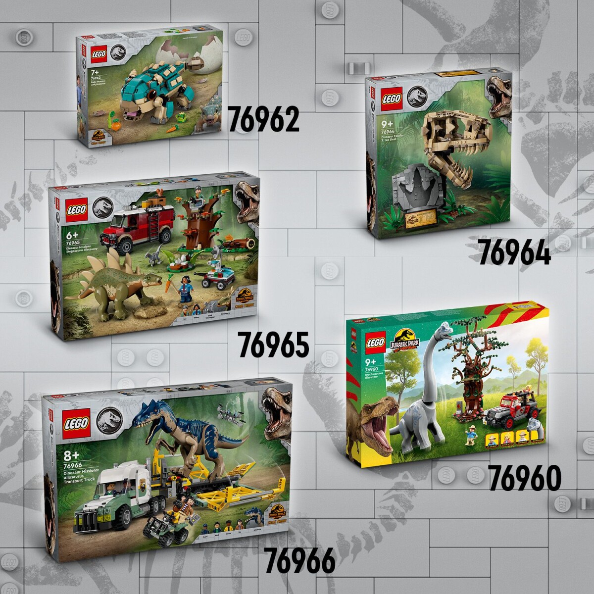 Lego Jurassic World - Baby Bumpy Ankylosaurus - 76962 | Se tilbud og ...