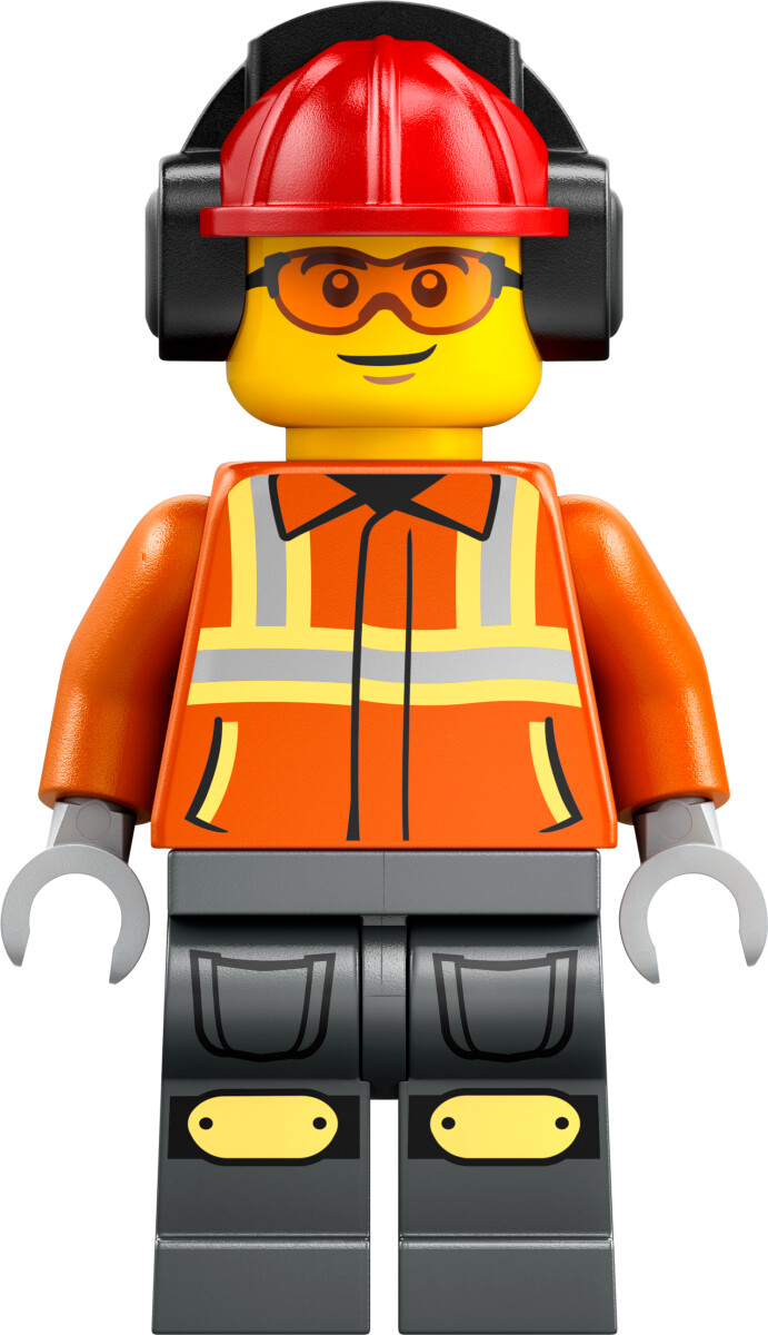 Lego City - Gul Gummiged - 60450 | Se tilbud og køb på Gucca.dk