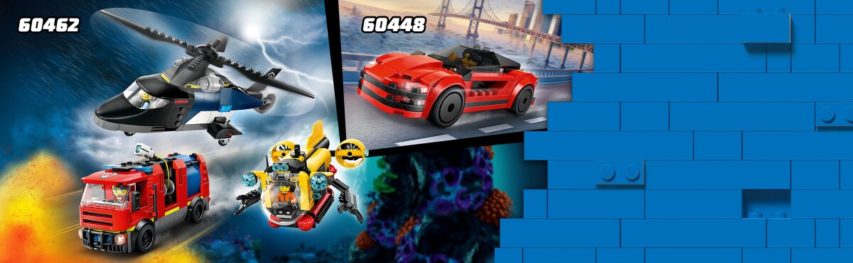 Køb Lego City - Skrotplads Med Biler - 60472 - Gucca.dk