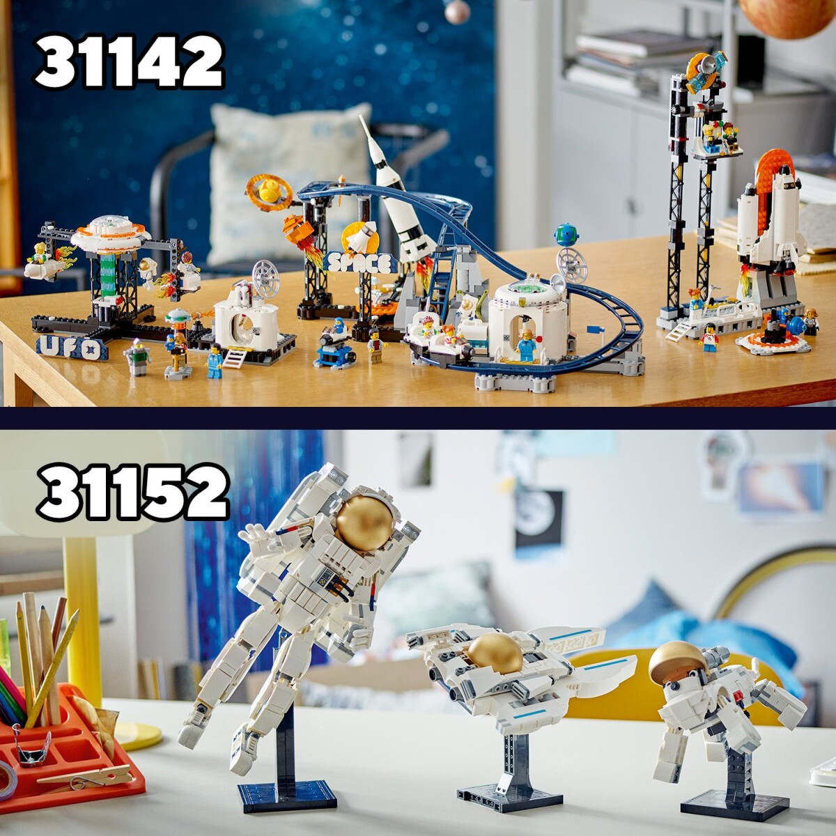 Lego Creator 3-in-1 Space - Rumrobot - 31164 | Se tilbud og køb på Gucca.dk
