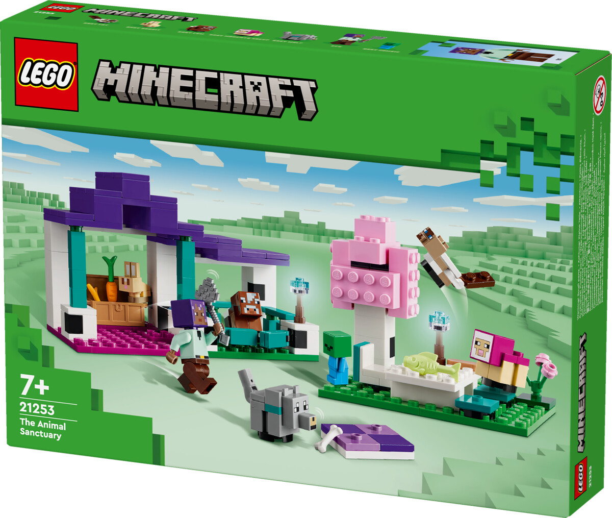 Lego Minecraft - Dyrereservatet - 21253 | Se tilbud og køb på Gucca.dk