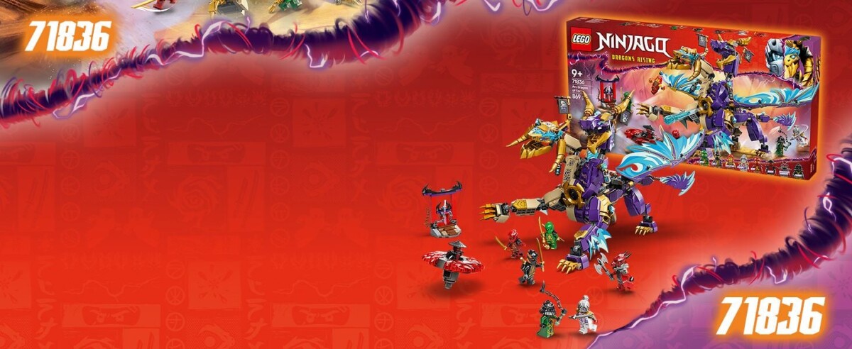 Lego Ninjago - Kaosdragen Thunderfang - 71832 | Se tilbud og køb på ...