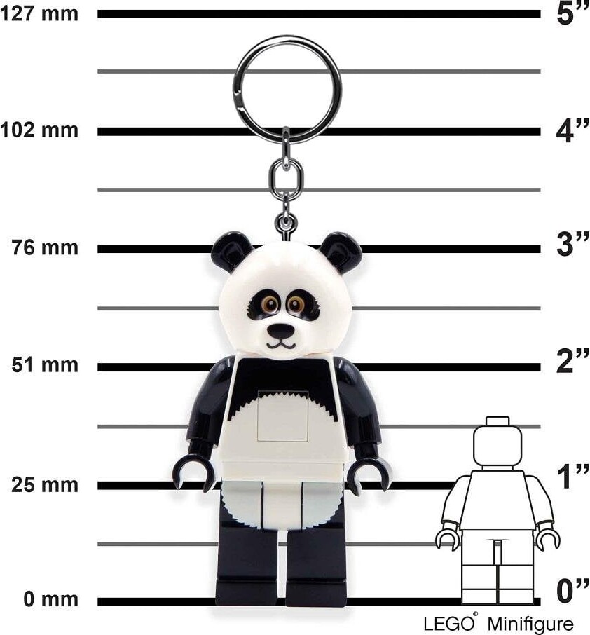 Lego - Nøglering Med Lys - Panda | Se tilbud og køb på Gucca.dk