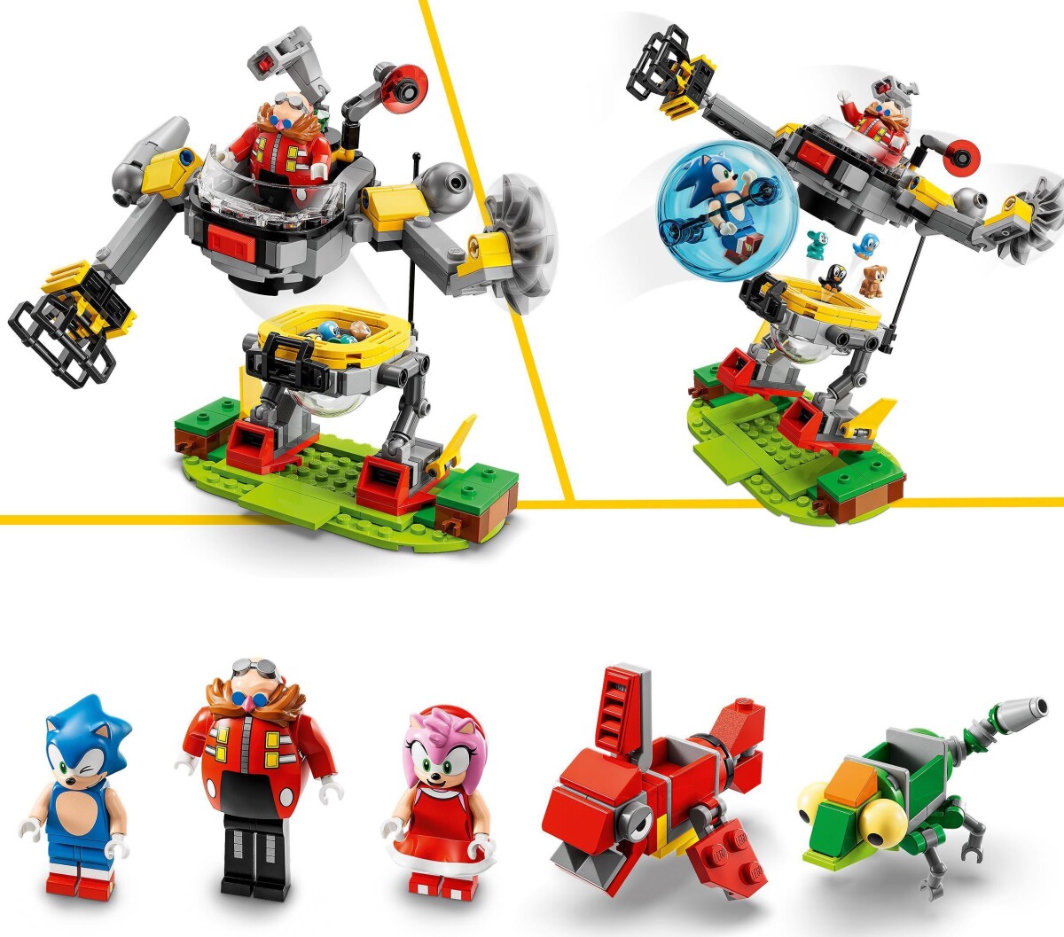 Lego Sonic - Sonics Green Hill Zone Loop-udfordring - 76994 | Se tilbud ...