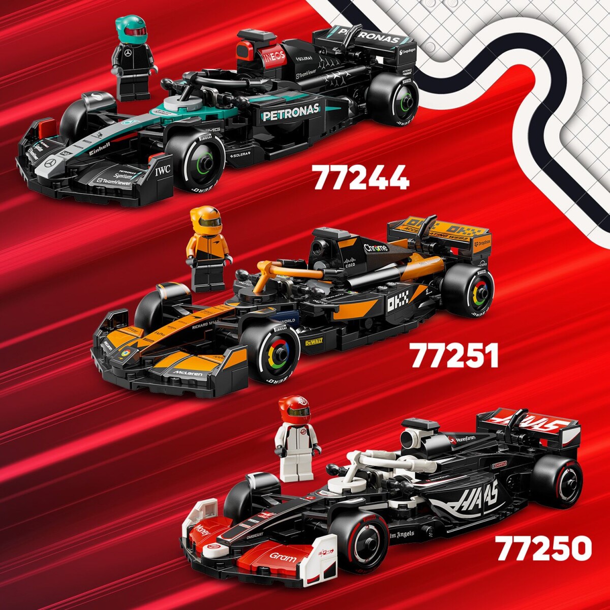 Lego Speed Champions - Bwt Alpine F1 Team A524 Racerbil - 77248 | Se ...