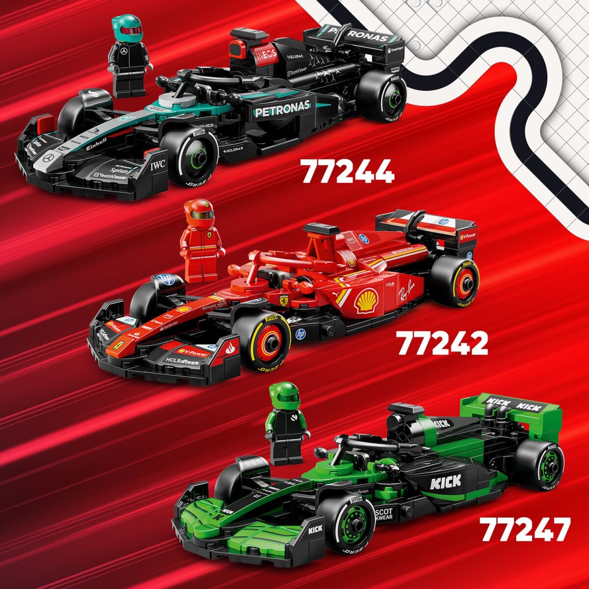 Lego Speed Champions - Mclaren F1 Team Mcl38 Racerbil - 77251 | Se ...