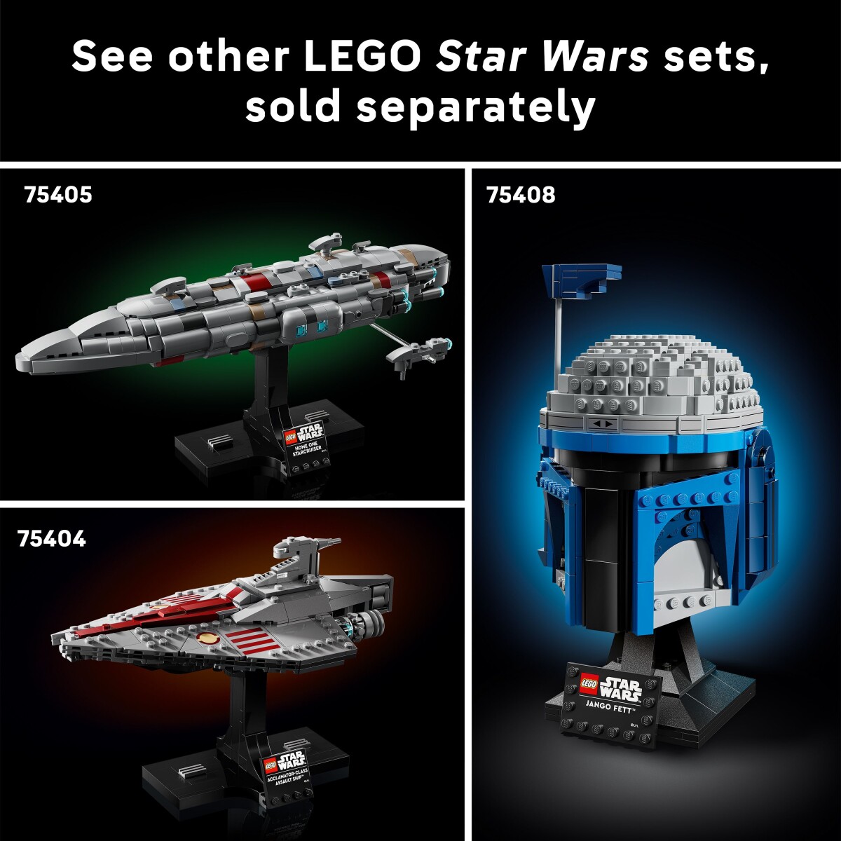 Køb Lego Star Wars - Klodsbygget Star Wars Logo - 75407 - Gucca.dk
