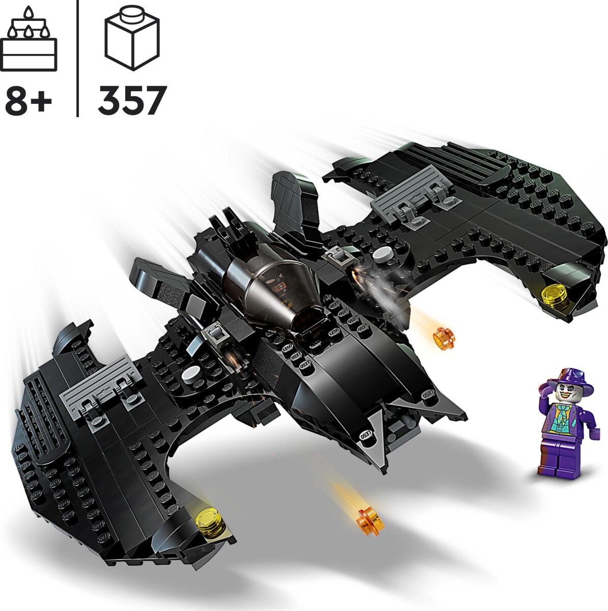 Lego Super Heroes - Batvinge - Batman Mod Jokeren - 76265 | Se tilbud og køb på Gucca.dk