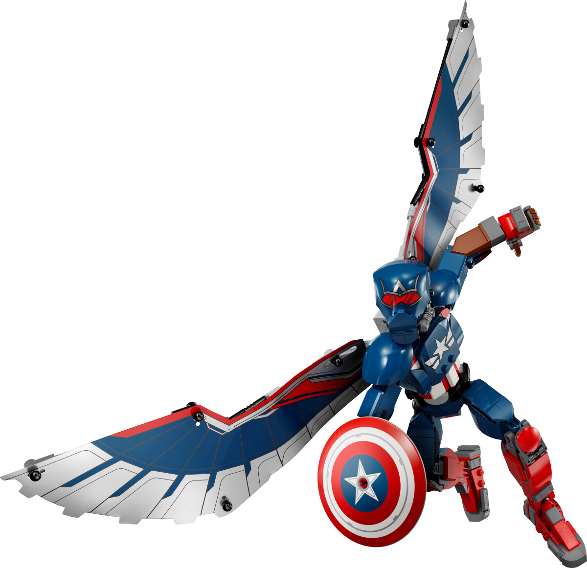 Lego Marvel - Byg Selv-figur Af Den Nye Captain America - 76296 | Se ...