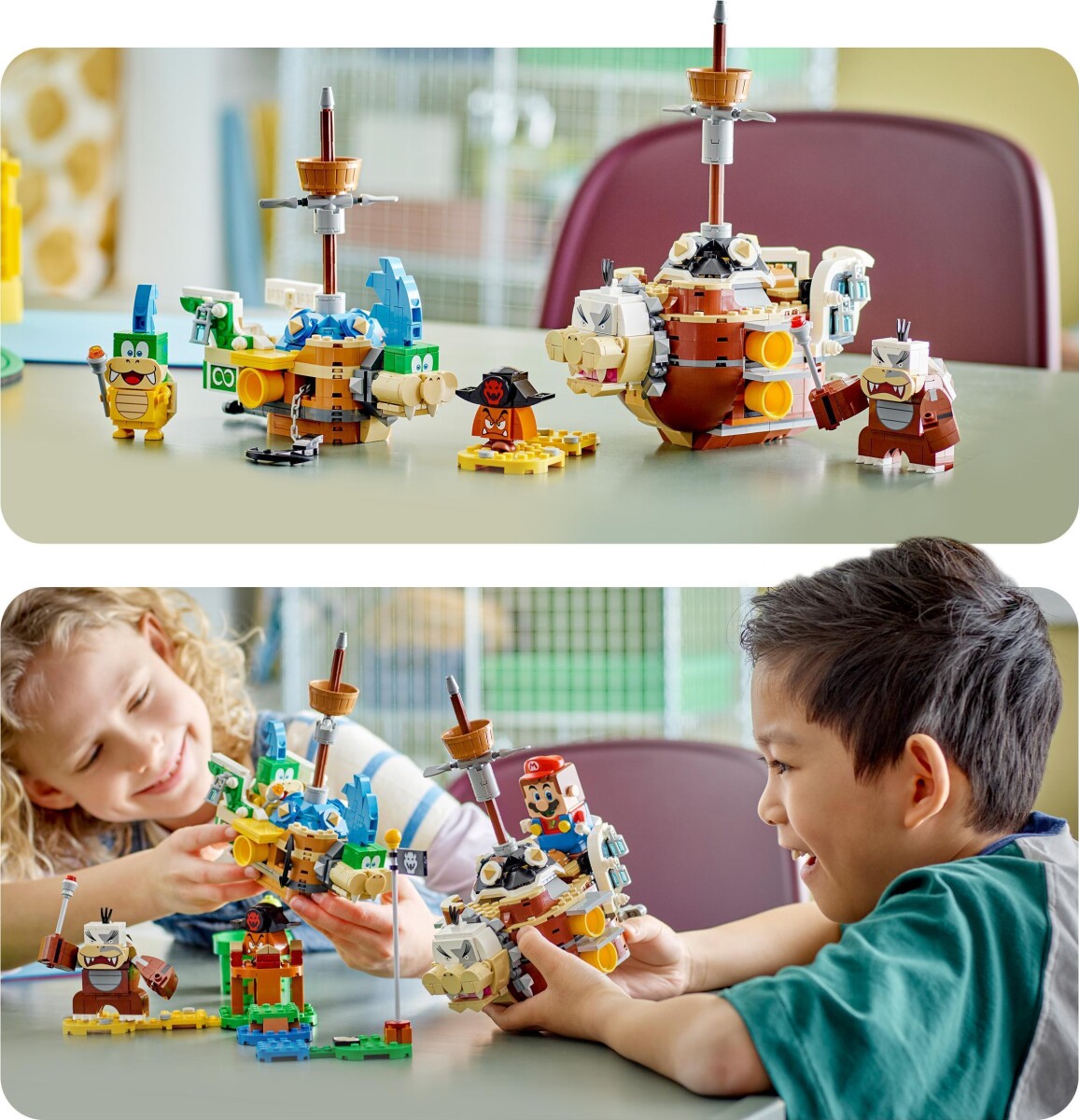 Lego Super Mario - Larry Og Mortons Luftskibe - Udvidelsessæt - 71427 ...