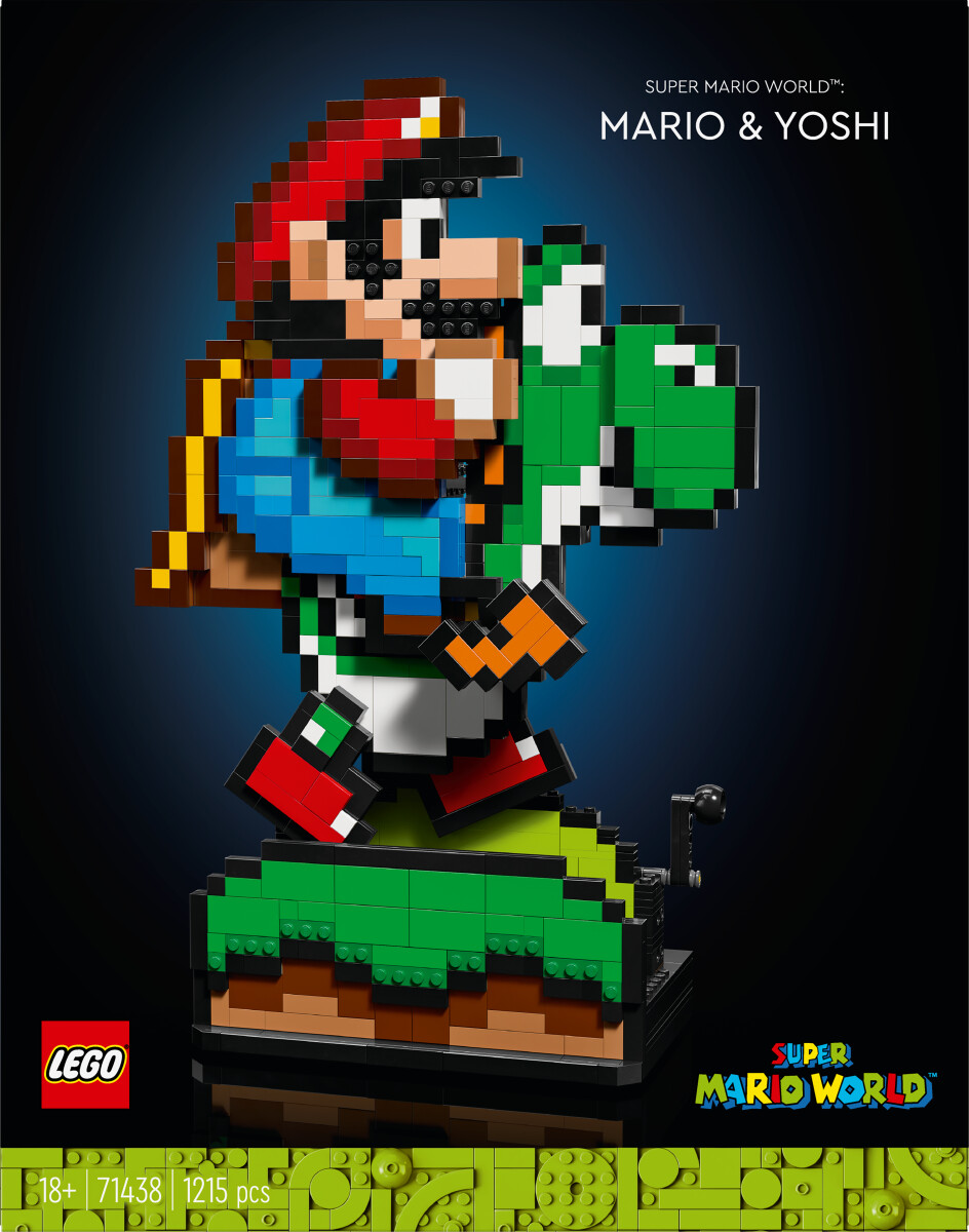 Lego Super Mario - Super Mario World - Mario Og Yoshi - 71438 | Se ...